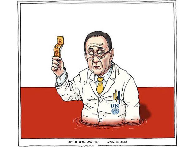 Political cartoon UN peace talks Syria | The Week