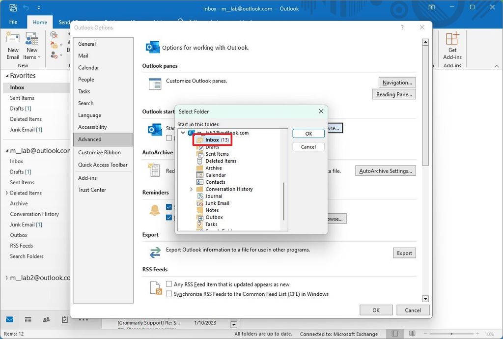How to set a new default account in Outlook | Windows Central
