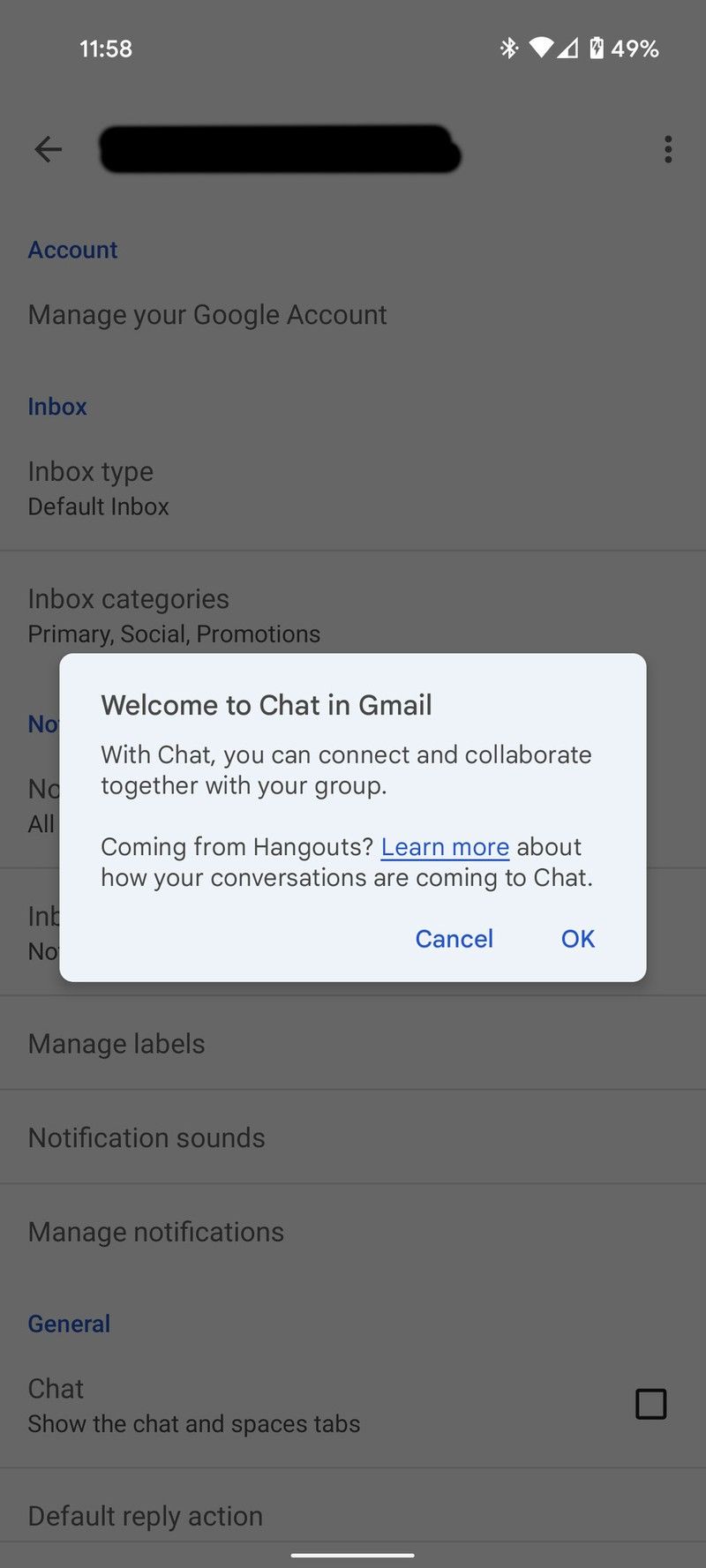 How to set and change your status in Gmail and Google Chat | Android ...