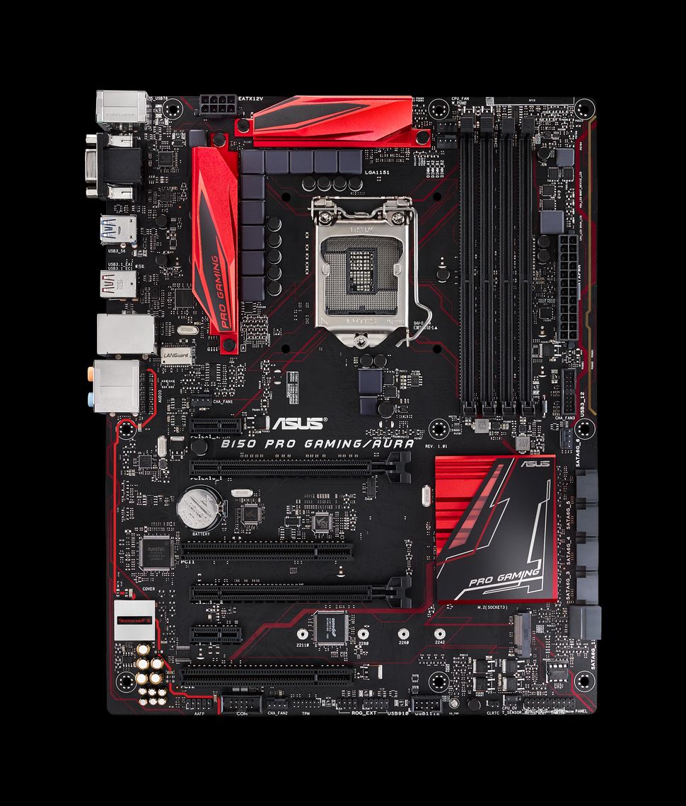 Asus Adds LEDs To B150 Pro Gaming Motherboard (Updated) | Tom's Hardware