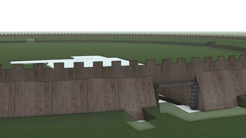 Photos: Viking-Age Fortress Unearthed in Denmark | Live Science