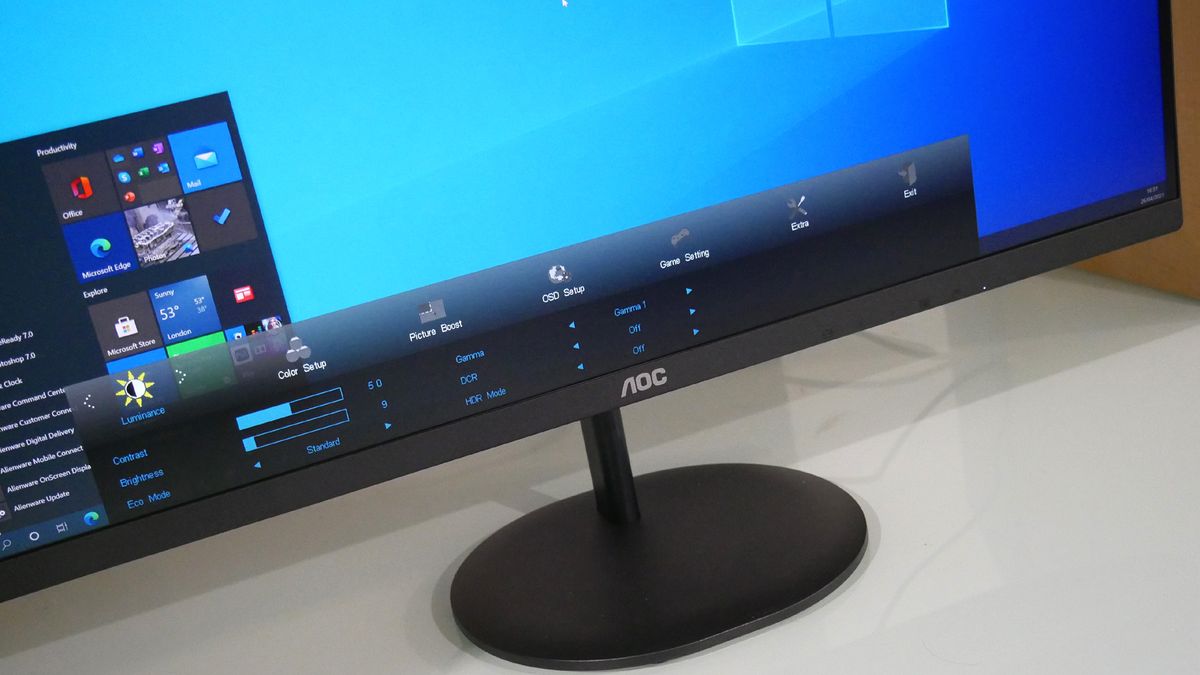 AOC U27V4EA review | TechRadar