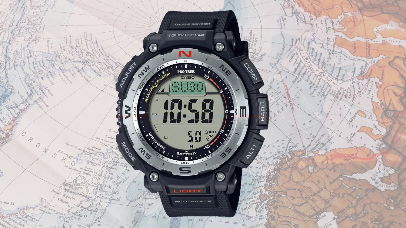 Casio's new sports watch is made from beans, and makes map-reading a ...