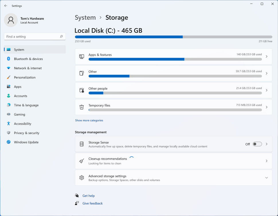 How to Save Space on Windows 11 | Tom's Hardware