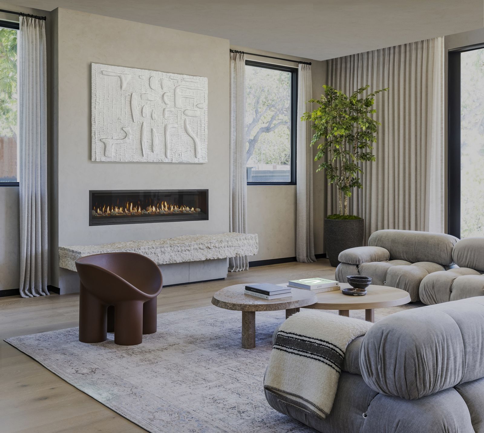 Should a sofa face the door? Experts on the perfect placement | Livingetc
