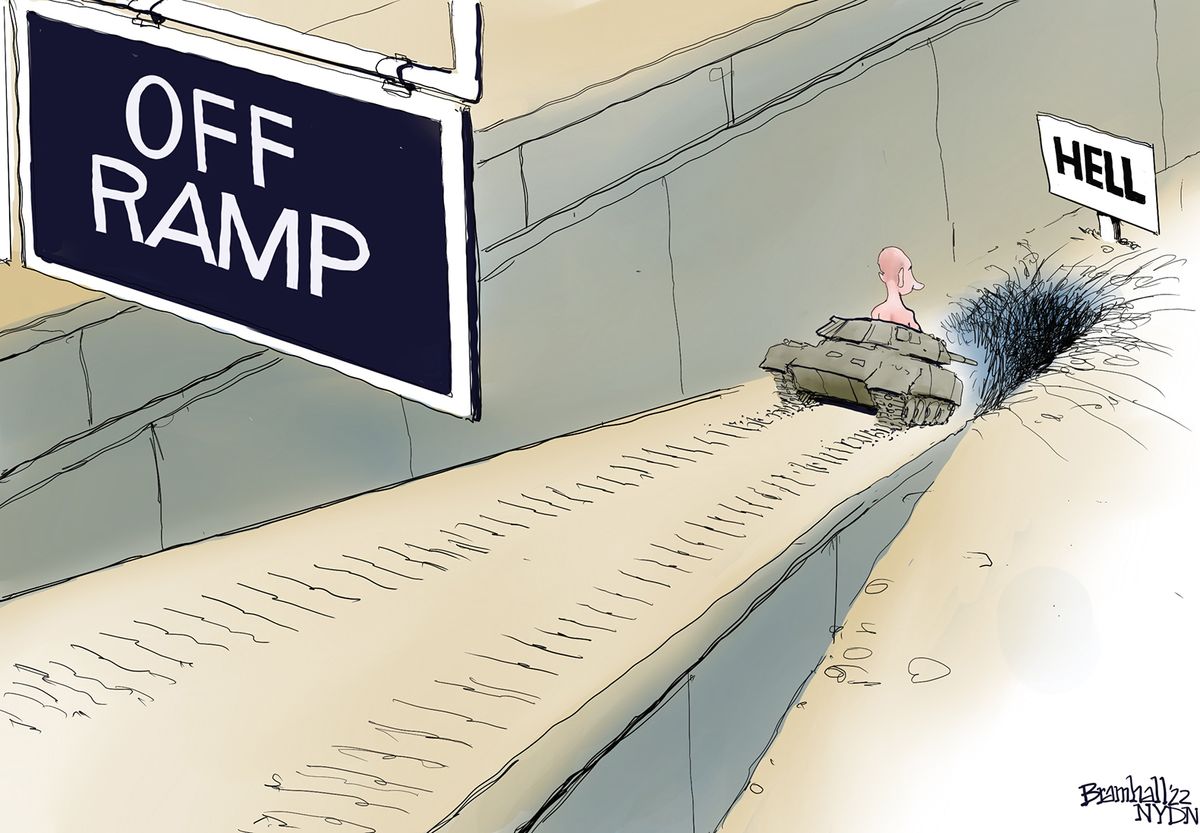 The off ramp to hell | The Week