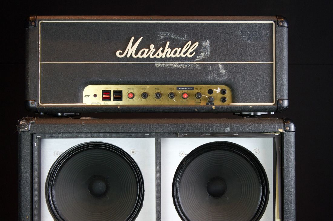 For Sale: Steve Vai's Modded Marshall Stack Used on David Lee Roth's ...