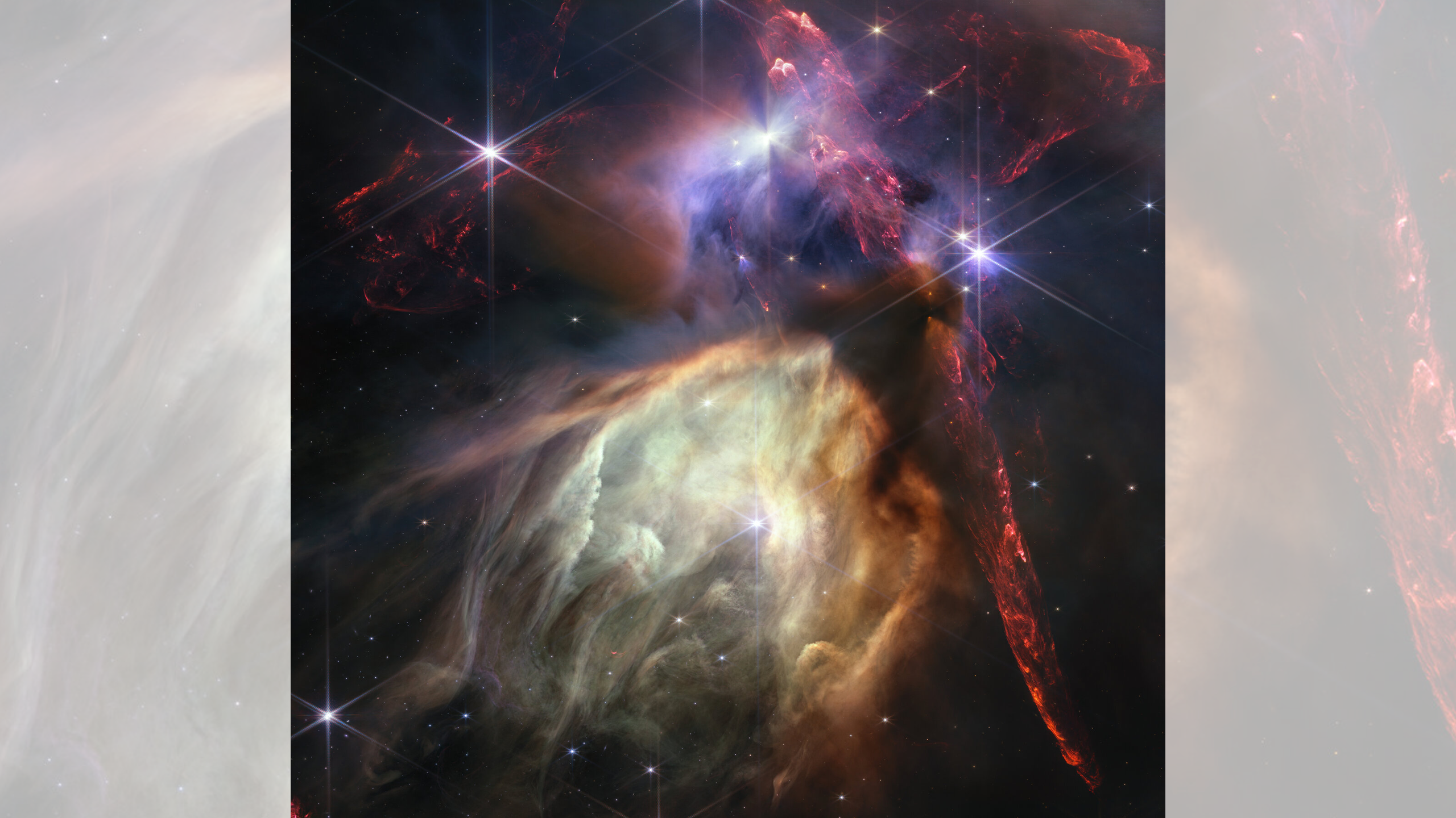 Explosive 'star factory' image marks the James Webb telescope's one ...