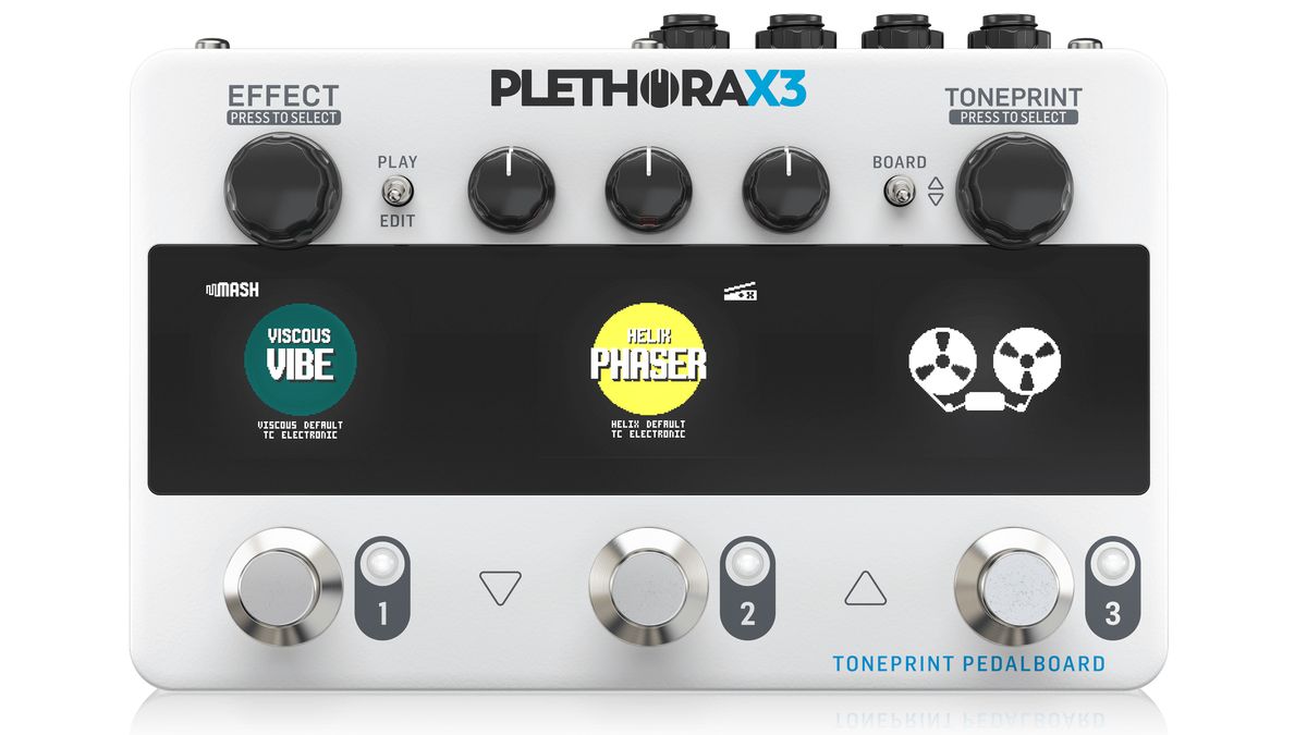 TC Electronic's Plethora X3 is a smaller multi-fx pedal… but it's still ...