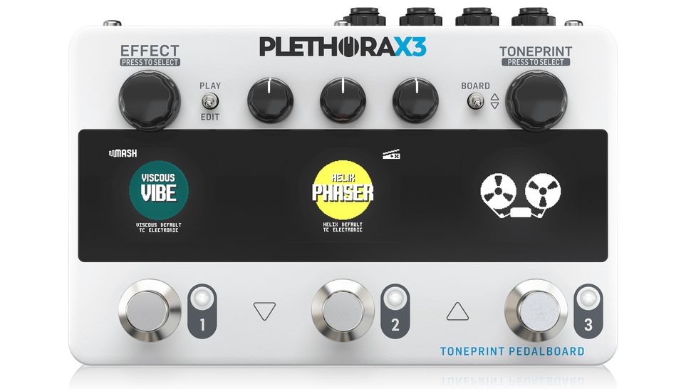 TC Electronic's Plethora X3 is a smaller multi-fx pedal… but it's still ...