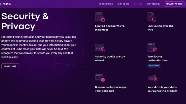 Mighty browser review | TechRadar