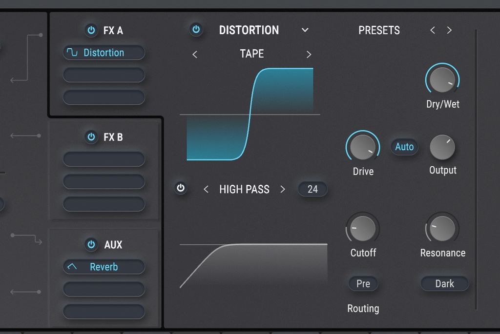 "Any synth with a noise generator can be used for basic drum design ...