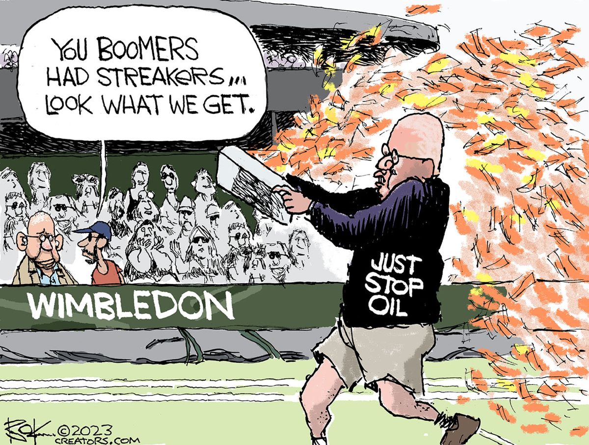 Just stop oil | The Week