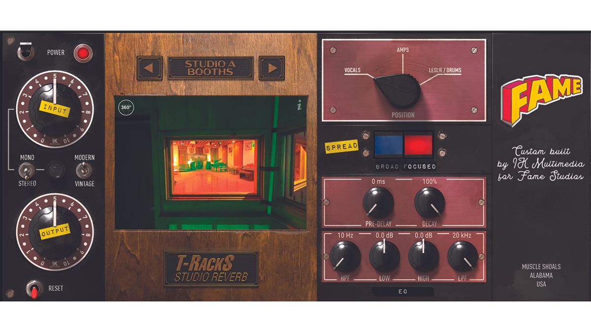 IK Multimedia T-RackS FAME Studio Reverb review | MusicRadar