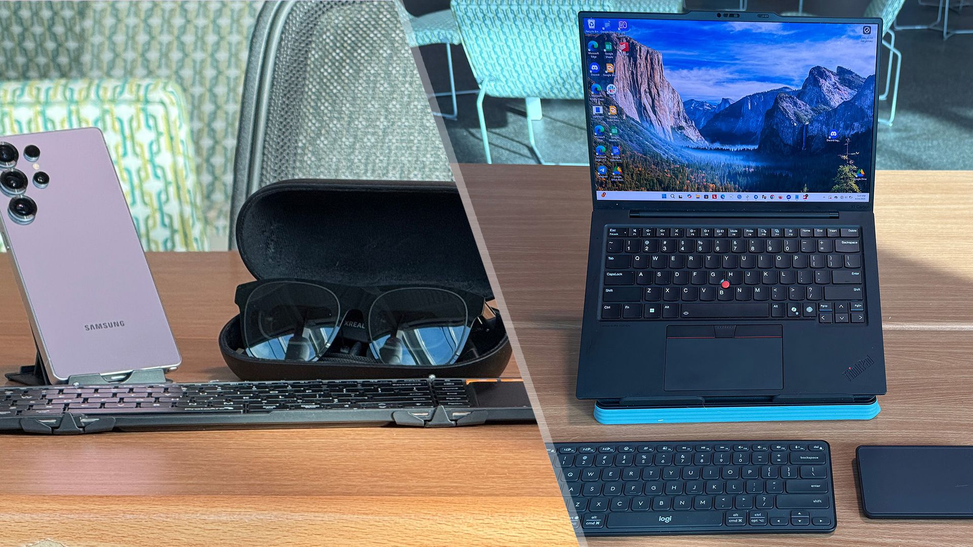 I switched to a smartphone and Xreal AR glasses — it's a perfect laptop ...