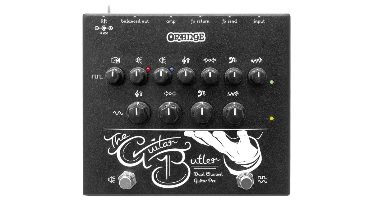 Orange unveils the Guitar Butler, a compact two-channel preamp and ...
