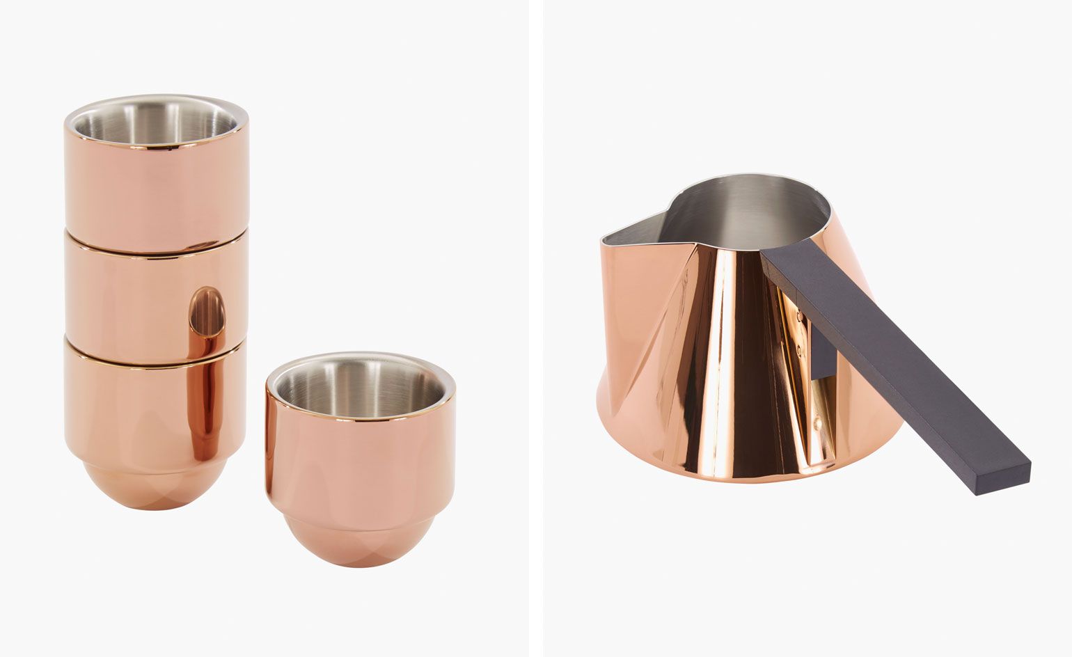 Home brew: Tom Dixon launches copper coffee set collection | Wallpaper