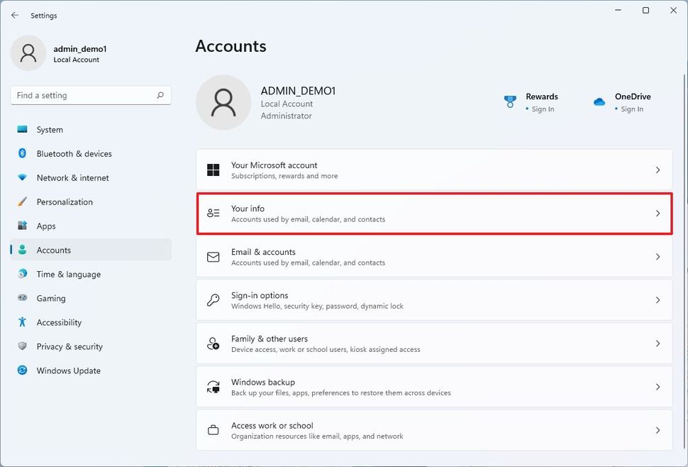 How to use local admin account to fix problems on Windows 11 | Windows ...
