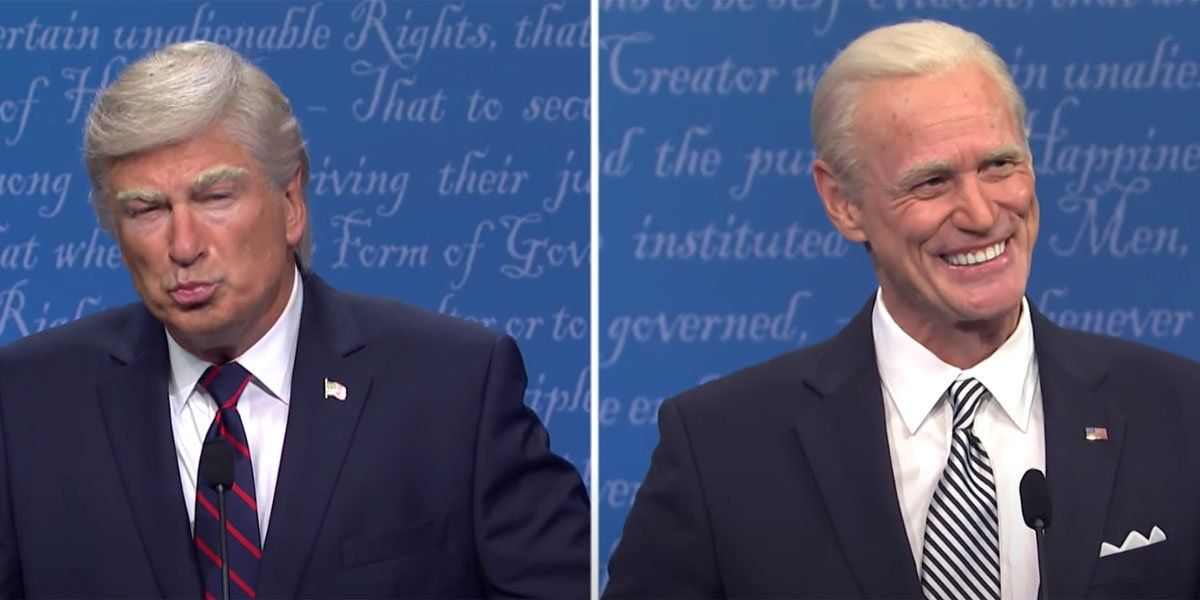 Jim Carrey Took Over As Joe Biden On SNL Last Night And Woody Harrelson ...