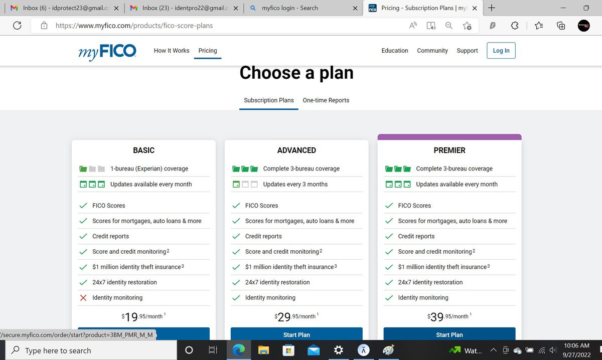 MyFICO identity theft protection review | Tom's Guide