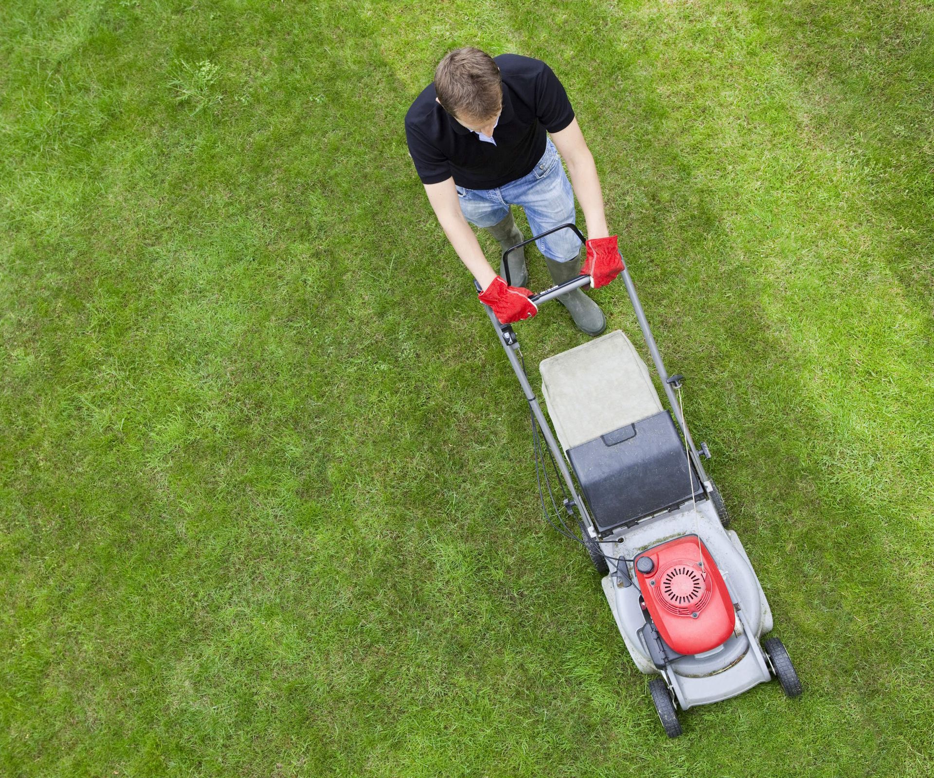 The best mowing pattern for healthy grass and a lush lawn | Homes and ...