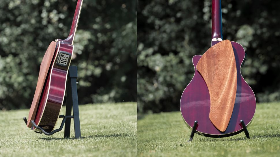 Increase your acoustic guitar's resonance with this "second back ...
