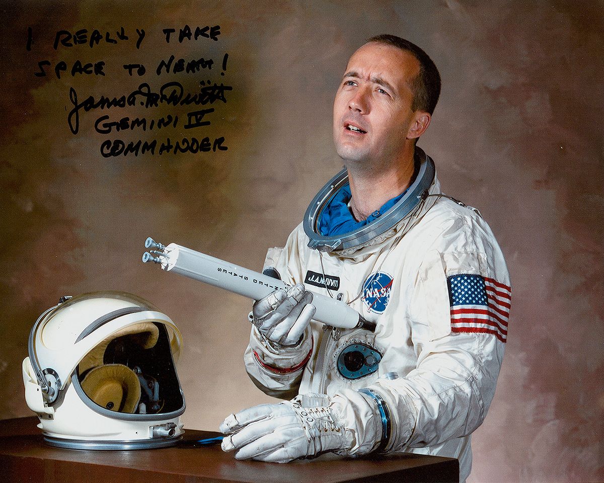 Jim McDivitt, astronaut who led Gemini 4 and Apollo 9 missions, dies at ...