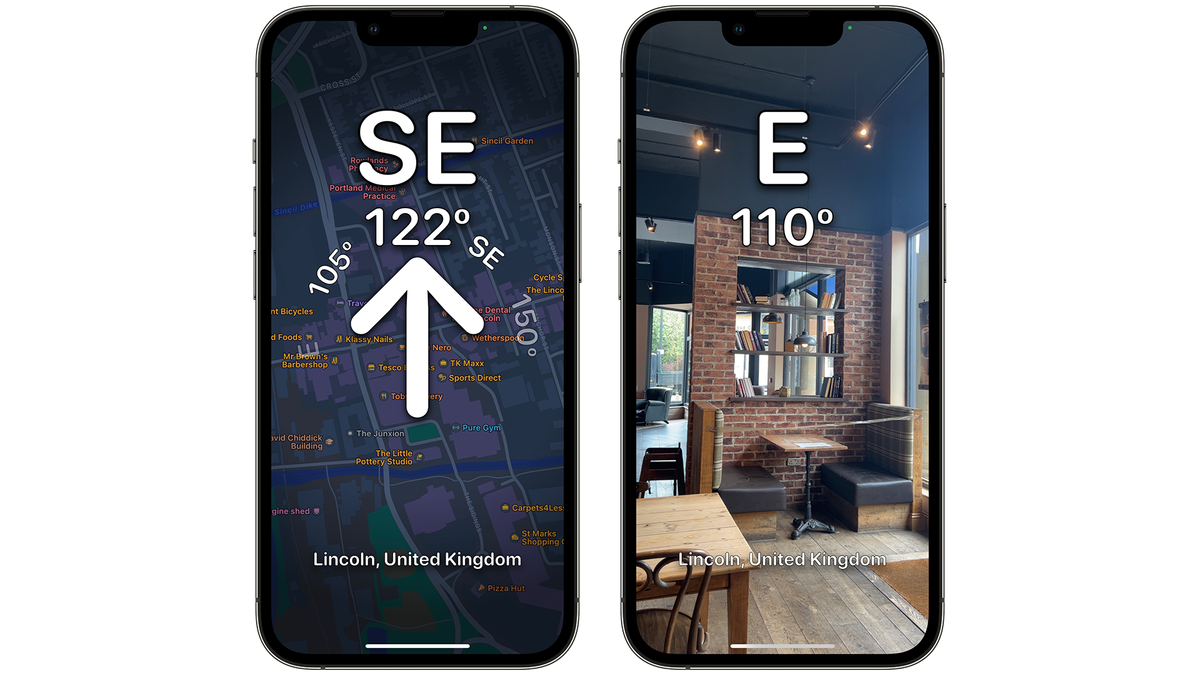 A new compass app offers a feature that can improve Maps in iOS 16 ...