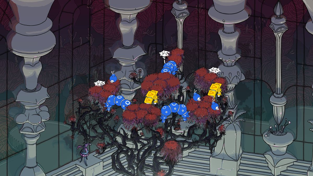 She Remembered Caterpillars is a colorful puzzle game about fungus and ...