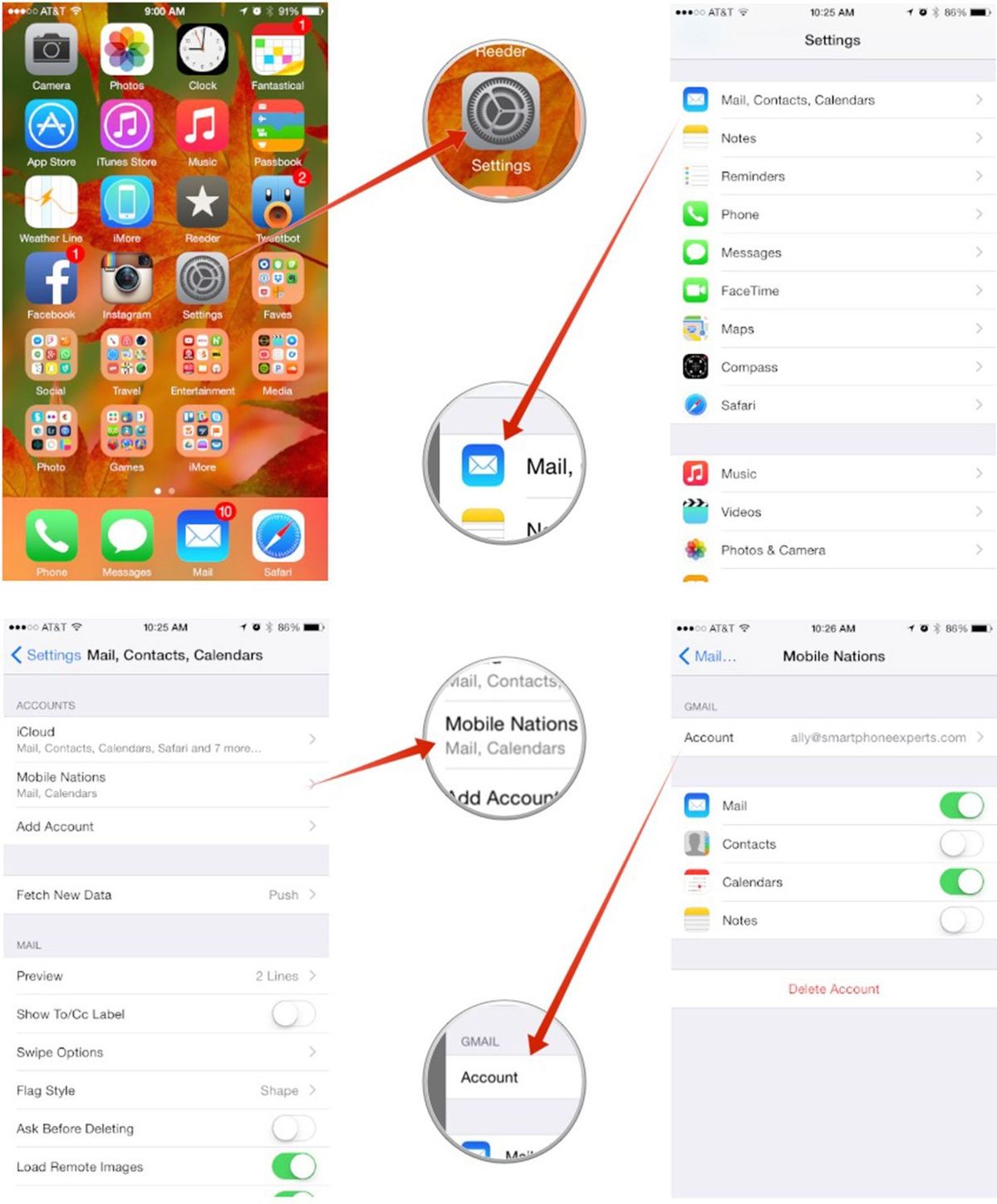 How to use archive and trash simultaneously in the iOS 8 Mail app | iMore