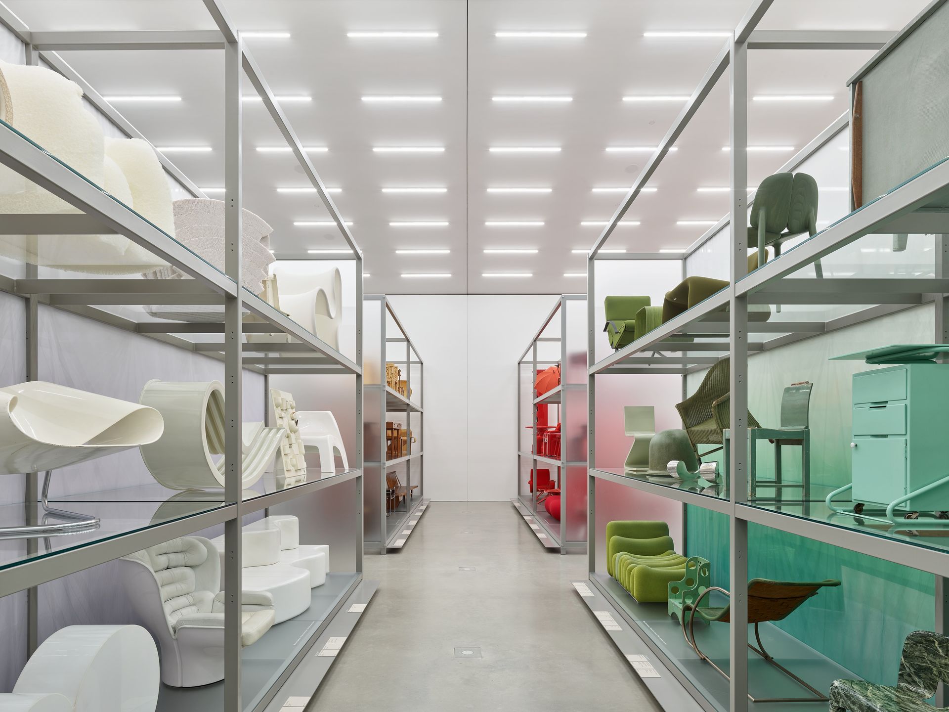 Sabine Marcelis creates furniture rainbow at Vitra | Wallpaper*