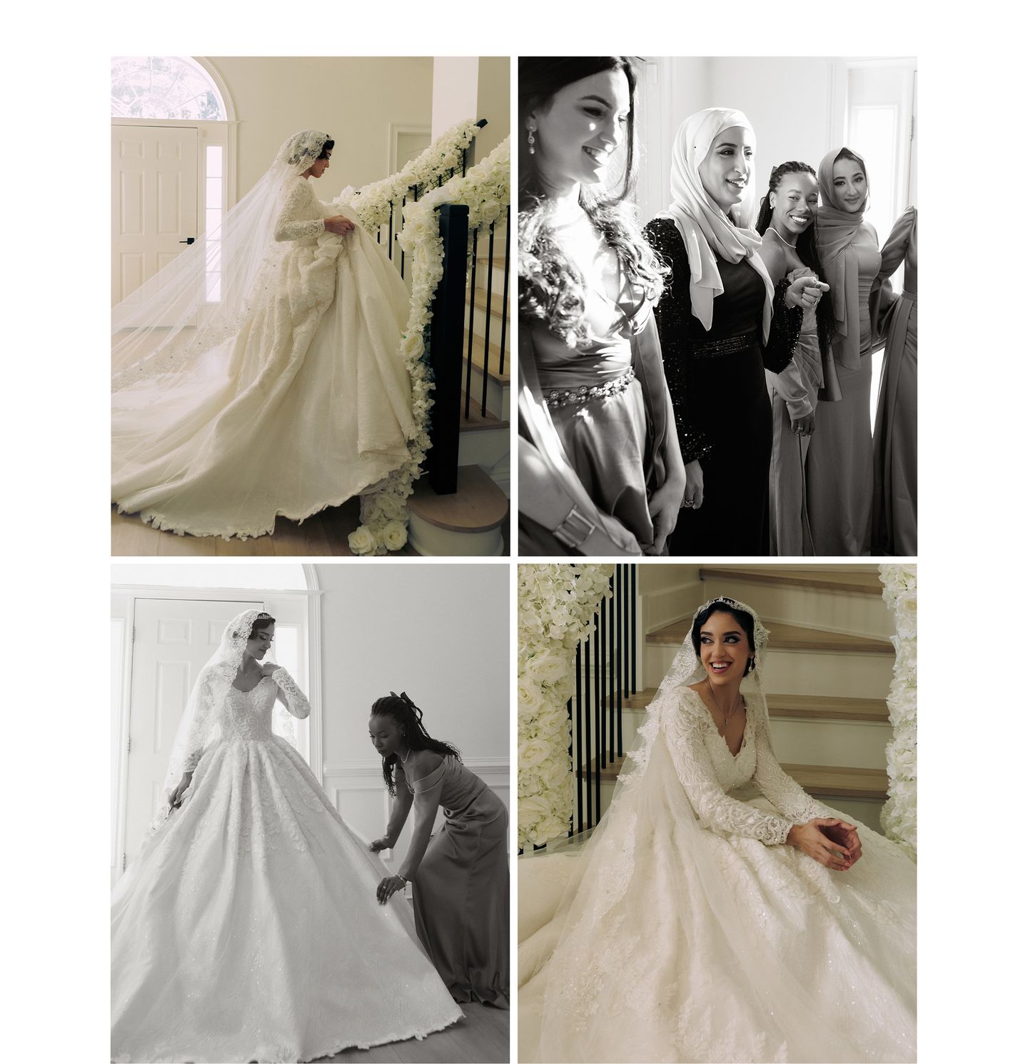 Who What Wear Weddings: Sally Ashour and Abdul Ayyad's Glamorous Hollywood-Inspired Wedding ...