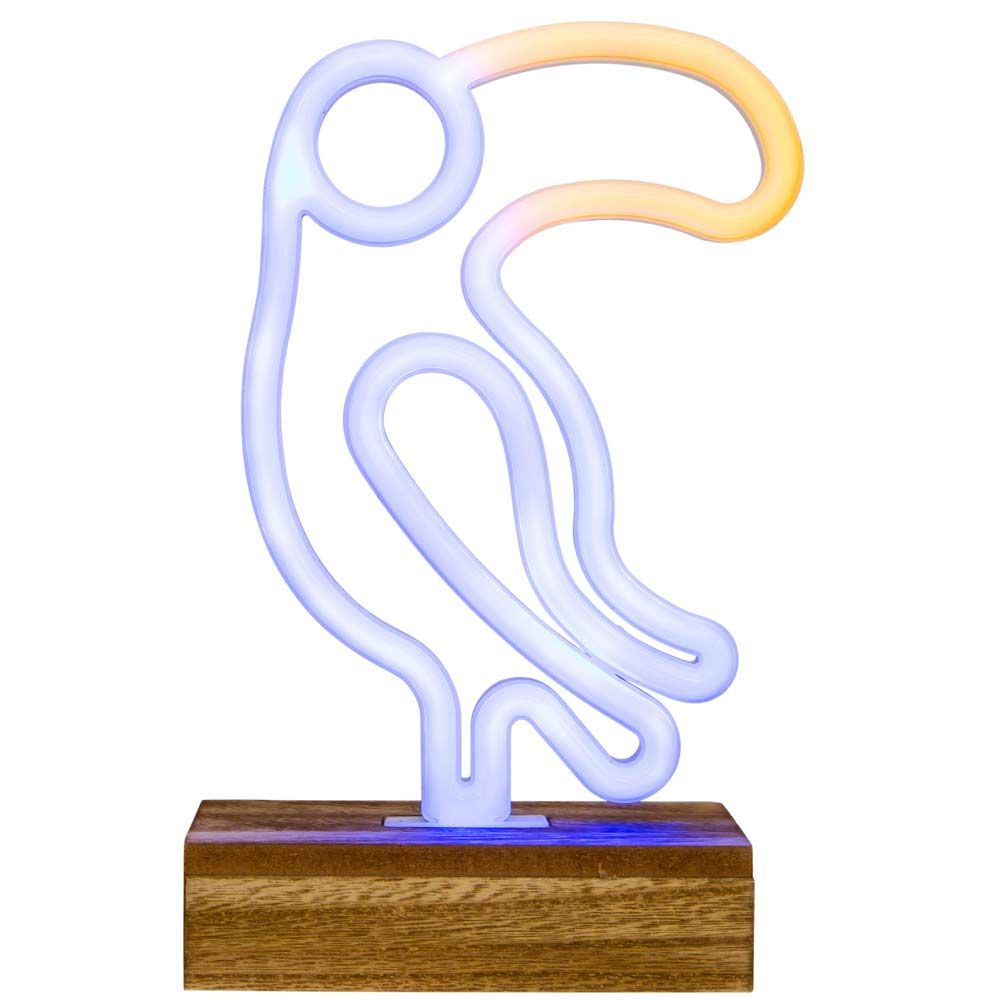 New Poundland neon lights – including toucan & palm tree designs just £ ...