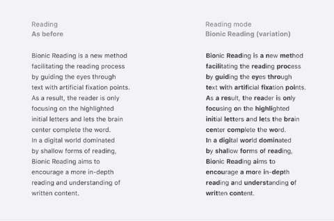 Will ‘Bionic Reading’ turn us all into speed readers? | Creative Bloq