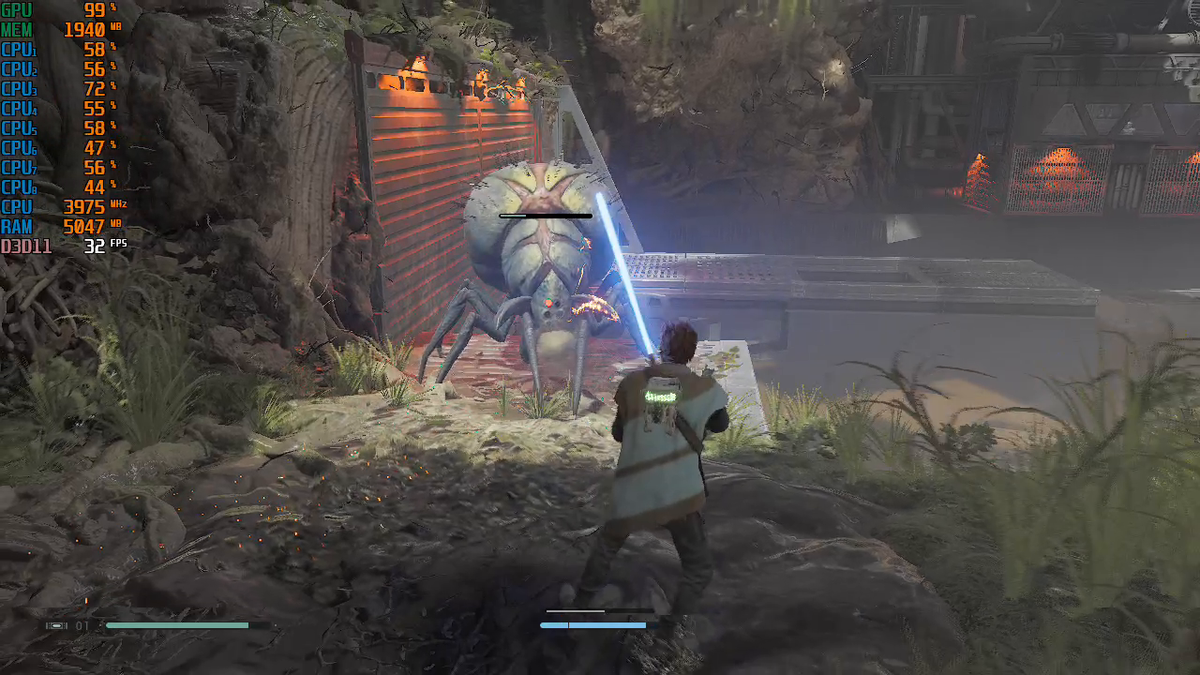 How Star Wars Jedi: Fallen Order Plays on Different Graphics Cards ...
