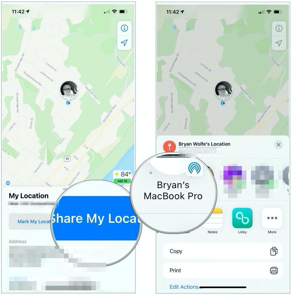 How to share location and directions with Maps for iPhone and iPad | iMore