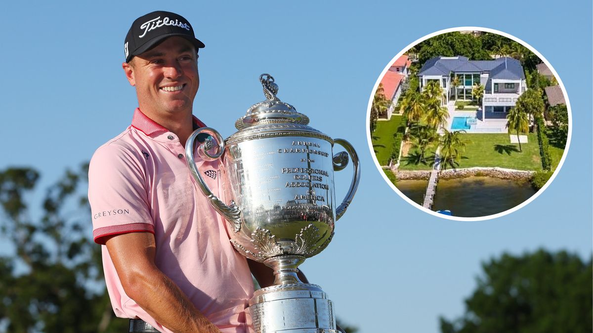 Justin Thomas’ House: PGA Tour Star’s $13.5m Waterfront Jupiter Mansion ...