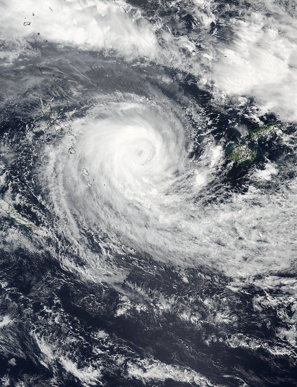 Monster Cyclone Winston Seen from Space (Photos) | Space