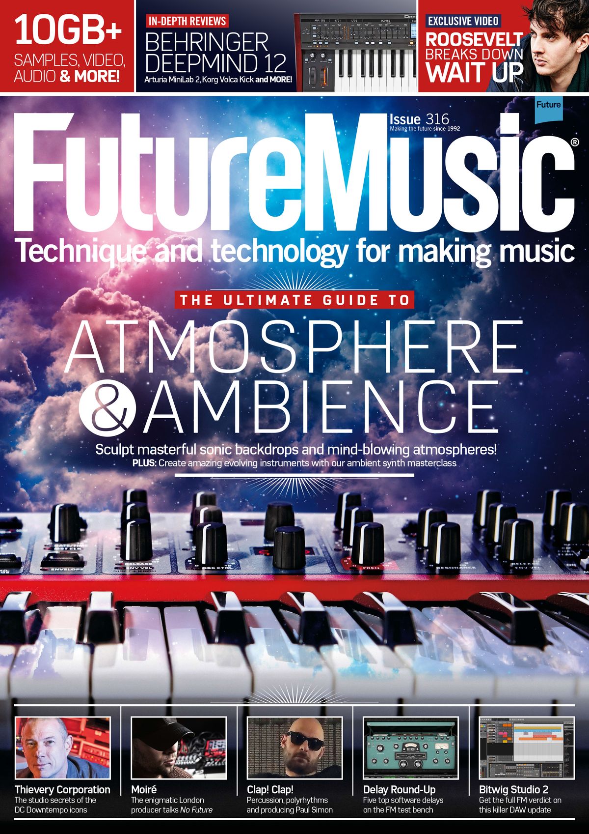 Issue 316 of Future Music is on sale now | MusicRadar