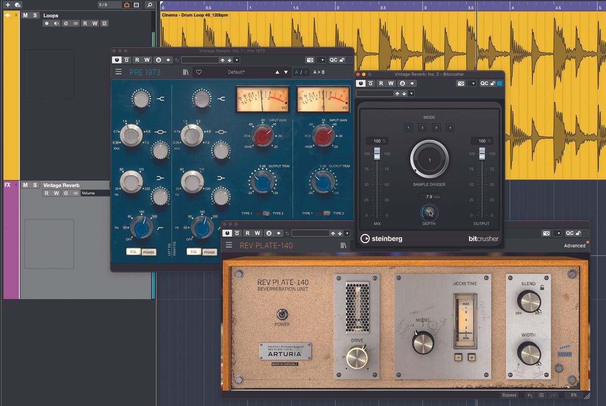 14 tips to help you do more with reverb: "Applying different reverbs to ...
