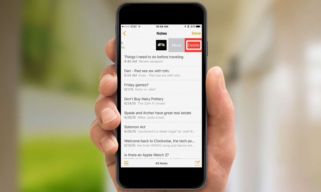 How to Manage Notes in iOS 9 | Tom's Guide