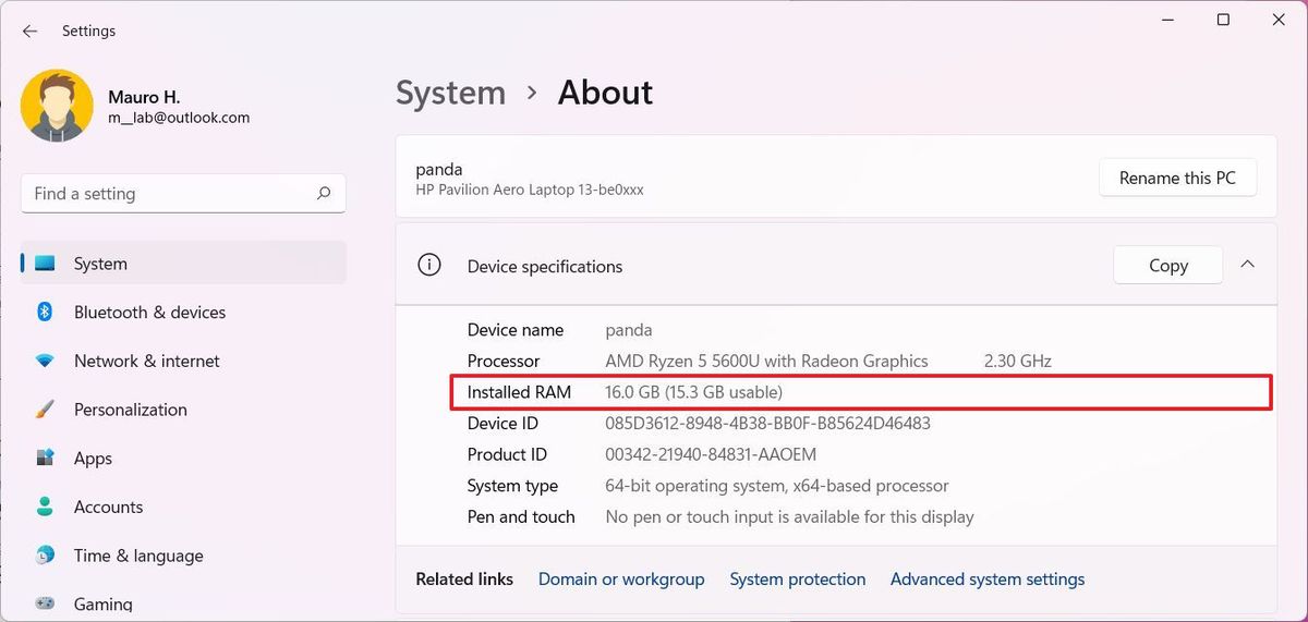 How to check basic memory info on Windows 11 | Windows Central
