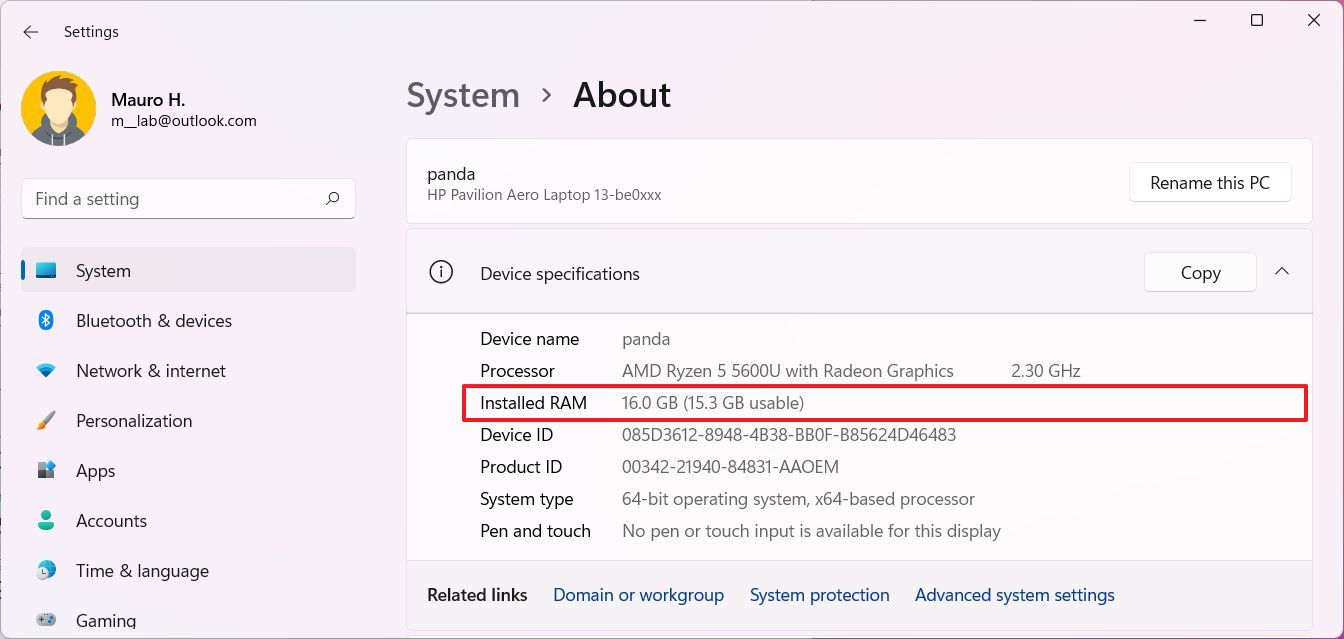 How to check basic memory info on Windows 11 | Windows Central