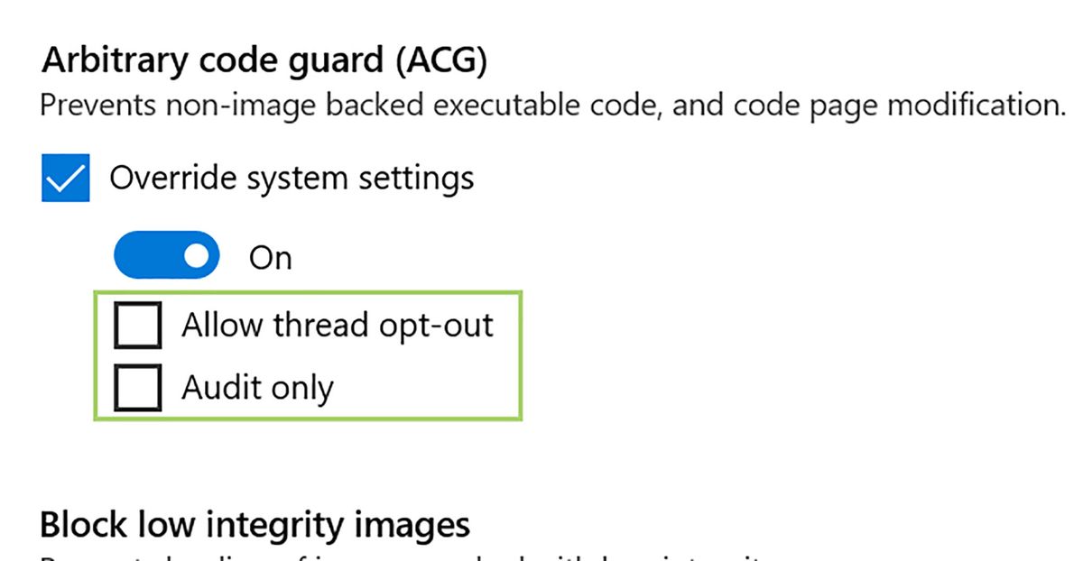 How to turn off Exploit Protection for individual apps in Windows 10 ...