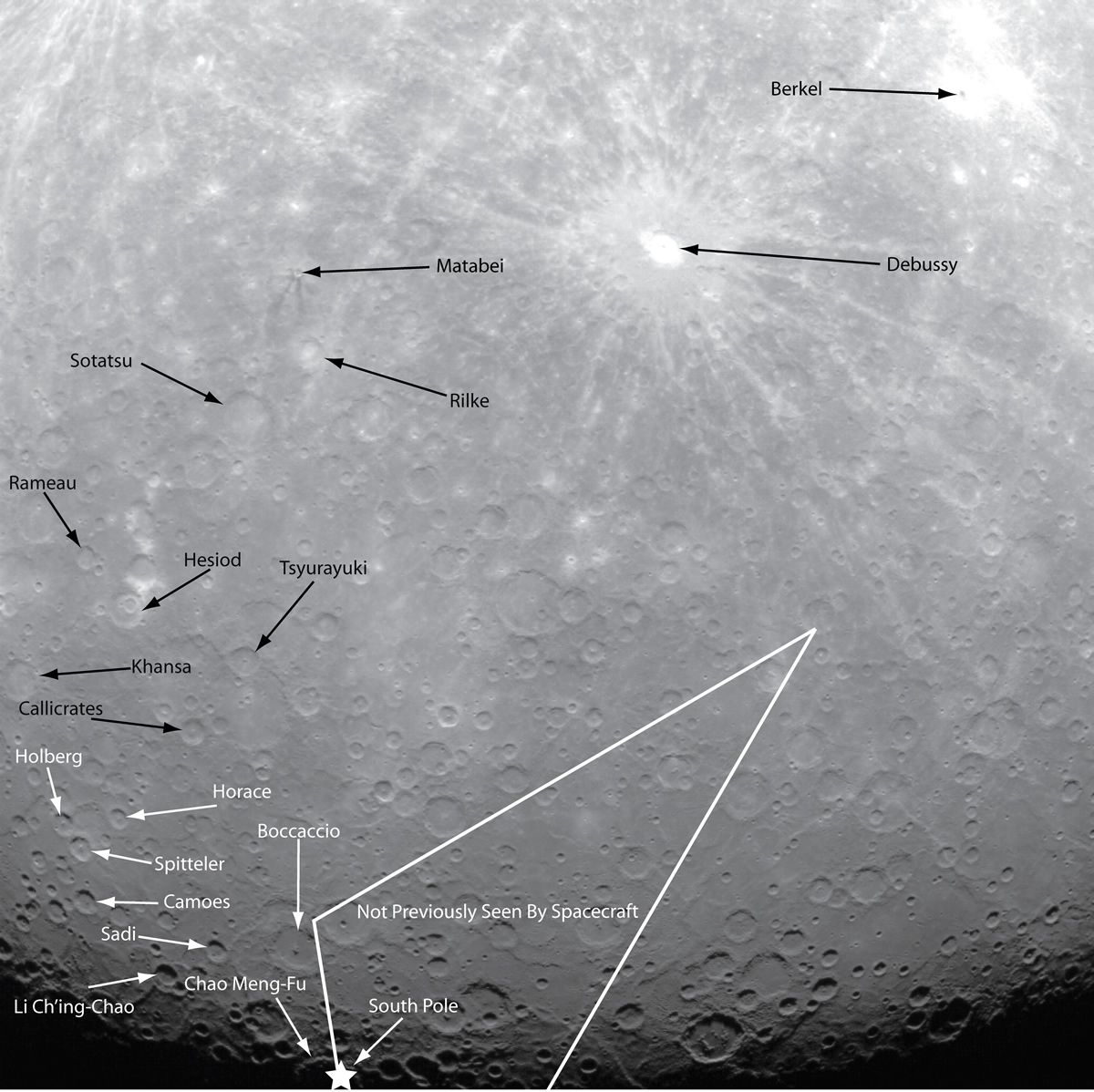 Mercury Photos From NASA's Messenger Probe | Space