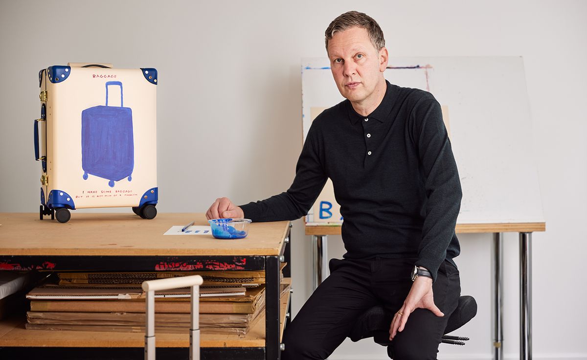 David Shrigley and Globe-Trotter unveil witty new suitcases | Wallpaper*