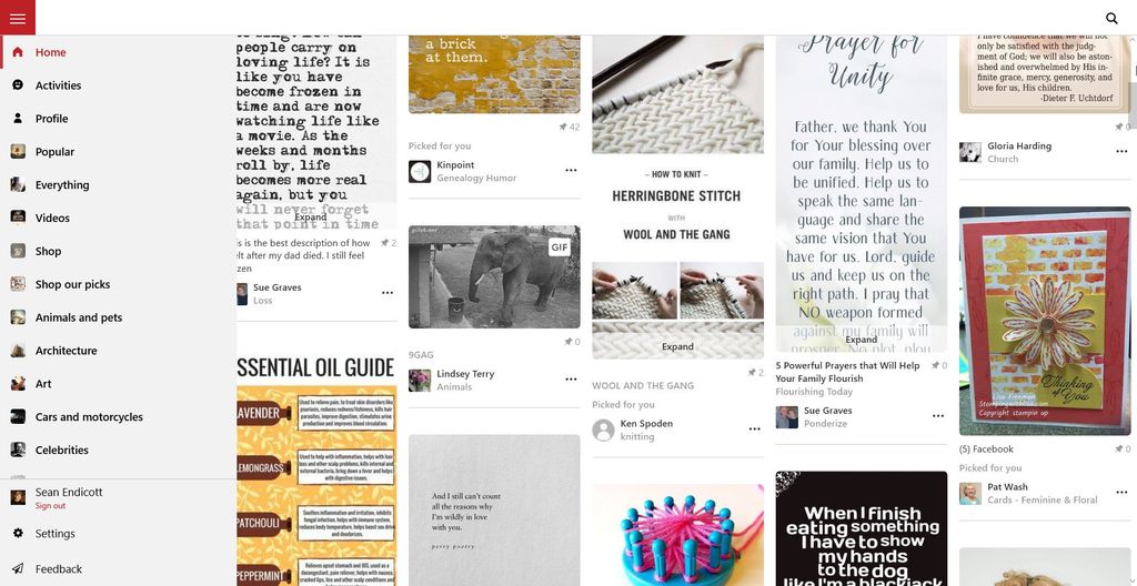 Piny brings the Pinterest experience to Windows 10 | Windows Central