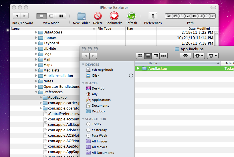 Daily Tip: How to save your application data using appbackup [jailbreak] | iMore