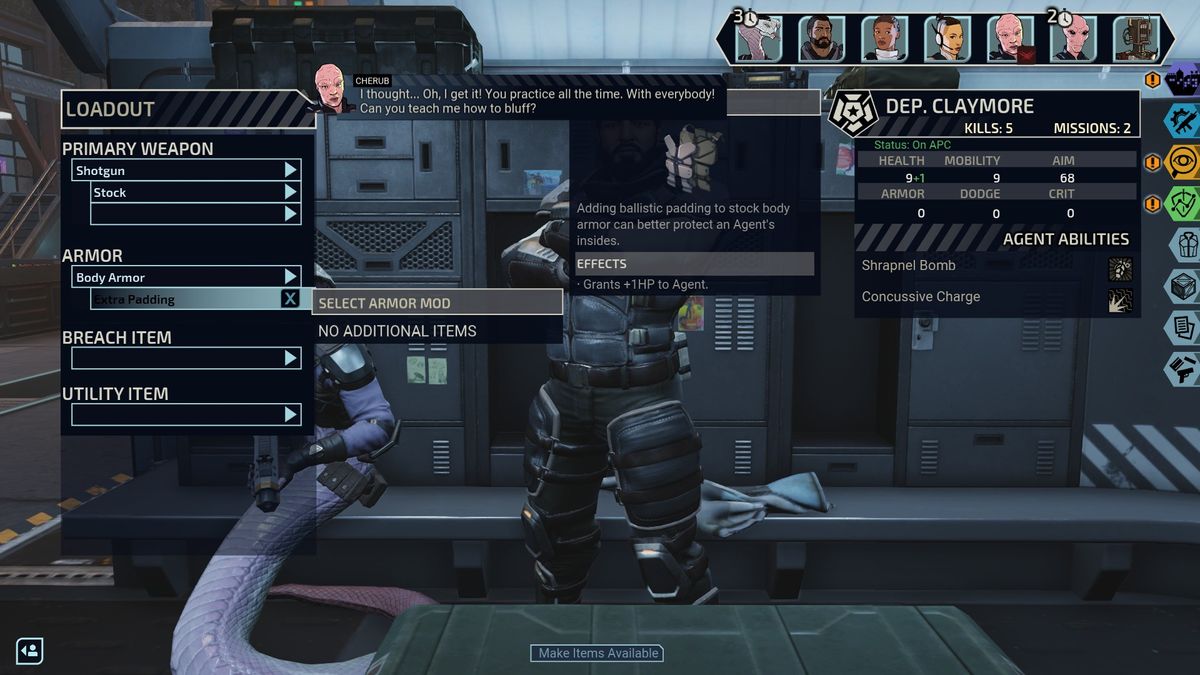 XCOM: Chimera Squad armor: The best equipment to keep your units ...