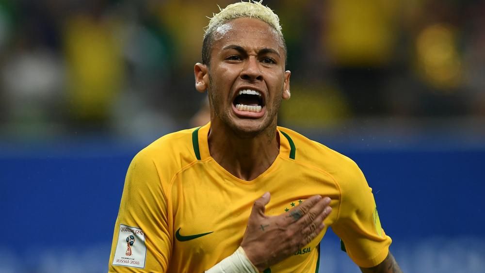 Brazil 2 Colombia 1: Neymar the match winner in hard-fought victory ...